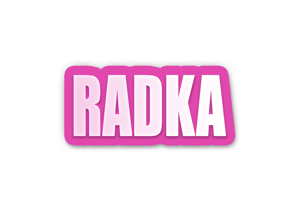Dárky se jménem - Radka